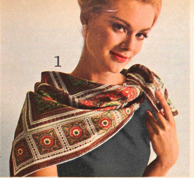 Vintage Scarves- Styles from 1920s to 1960s