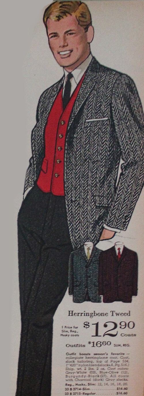 1960s Men's Suits, Sport Coats History