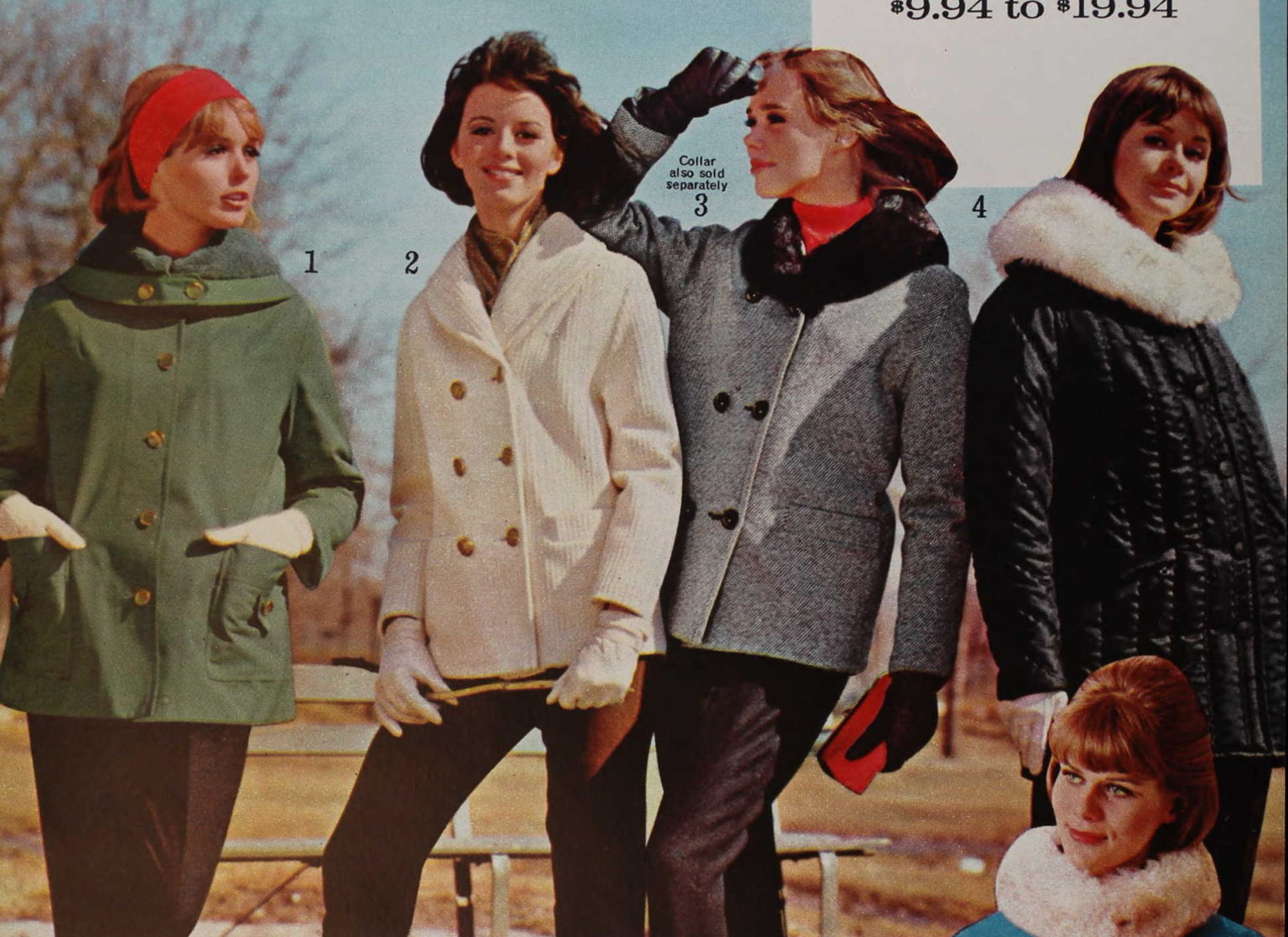 Ten 1960s Coats and Jacket Styles