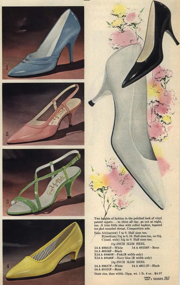 1960s Shoes: 8 Popular Shoe Styles