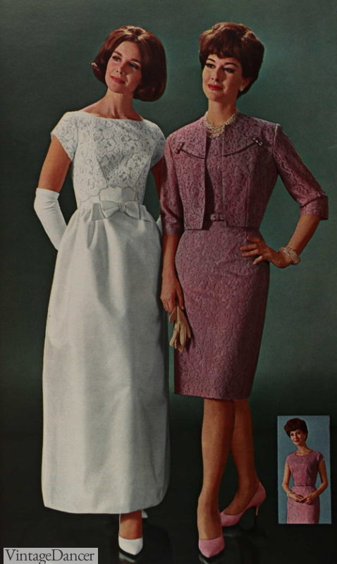 1960s Evening Dresses, Bridesmaids, Mothers Gowns