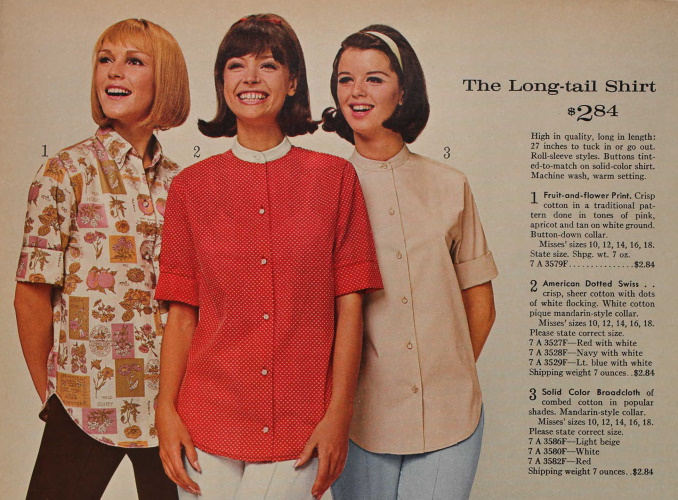 1960s Tops, Shirts, and Blouse Styles | History