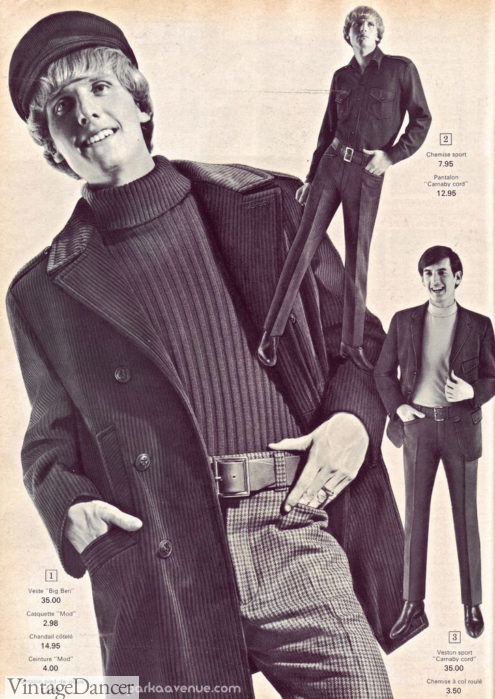 60s Men's Mod Fashion - American Style