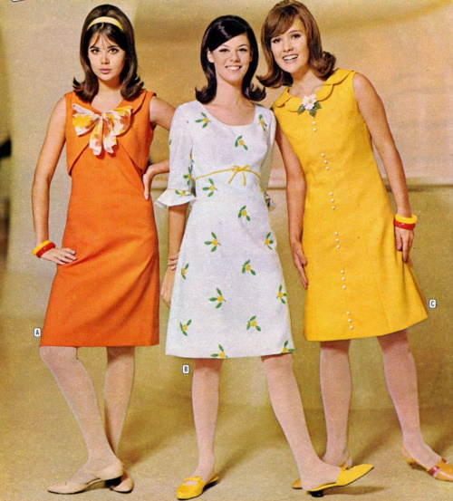 Mad Men Dresses -1966 Fashion