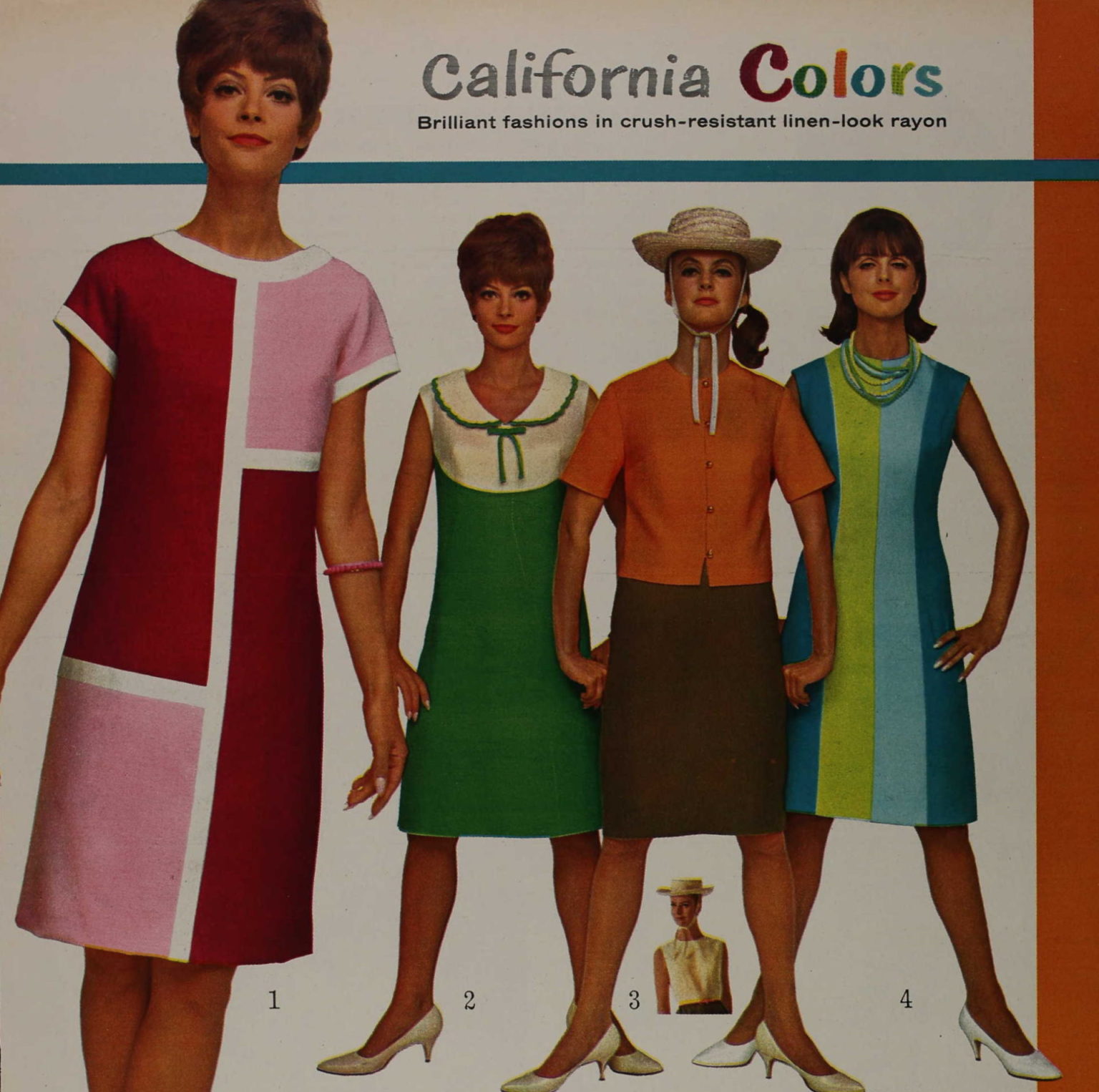 Mad Men Dresses -1966 Fashion