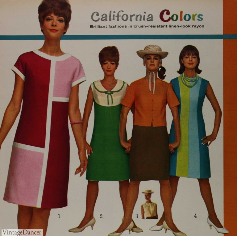 Mad Men Dresses -1966 Fashion