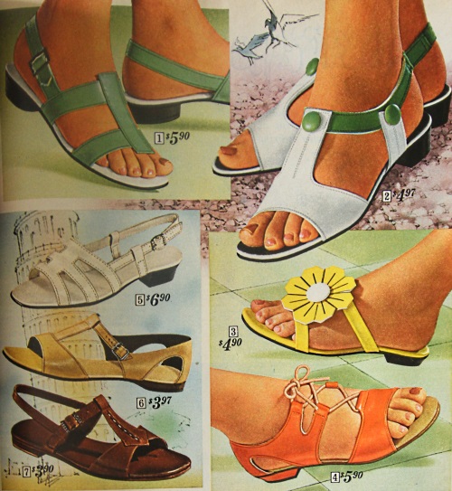 Vintage Sandal History: Retro 1920s to 1970s Sandals