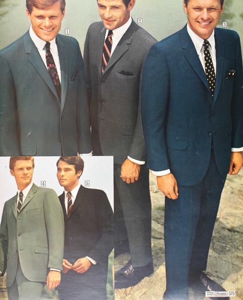 1960s Men's Suits, Sport Coats History