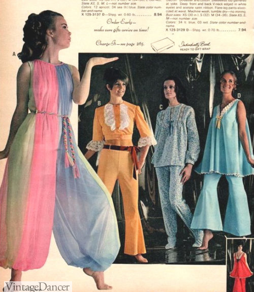 1960s Sleepwear, Pajamas, Robes History