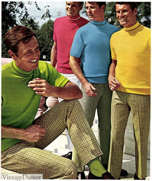 60s Men's Mod Fashion - American Style