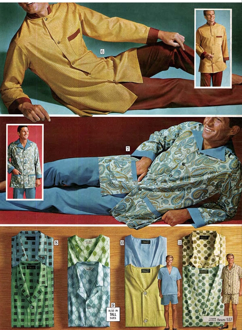 Men's Vintage Lounge Clothing