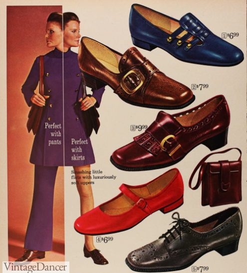 1960s Shoes: 8 Popular Shoe Styles