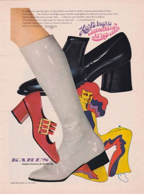 1960s Shoes: 8 Popular Shoe Styles