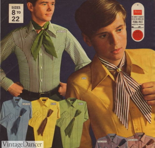 1960s Men's Shirt Styles