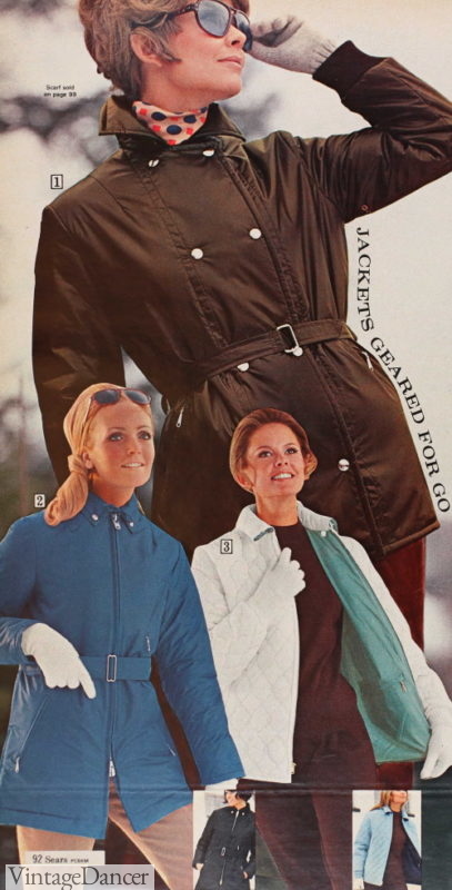 Ten 1960s Coats and Jacket Styles