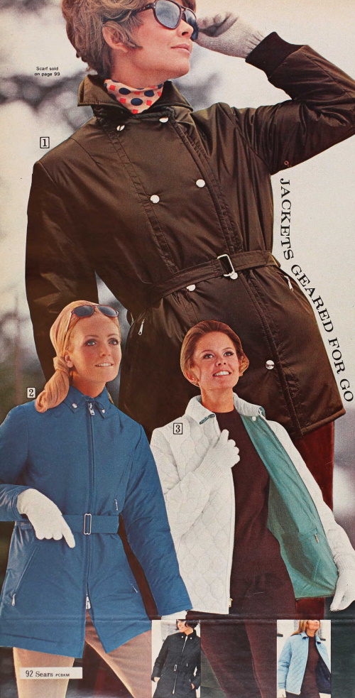 Ten 1960s Coats and Jacket Styles