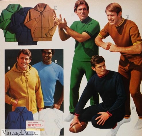 Men's Retro Workout Clothes 70s, 80s, 90s| Tracksuits, Sweatshirts