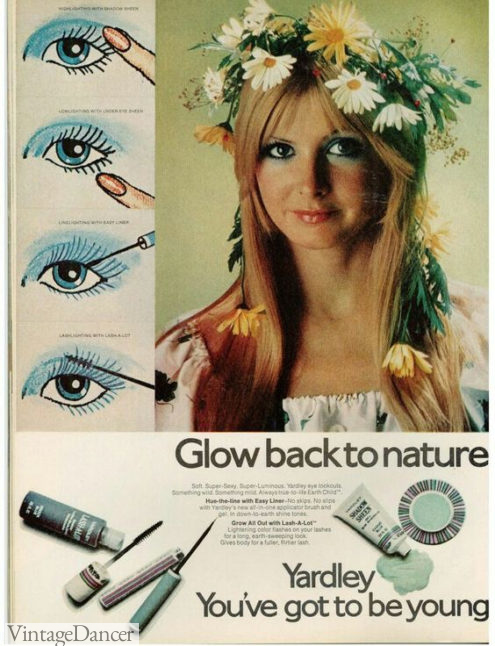 1970s Makeup Guide and Beauty Products