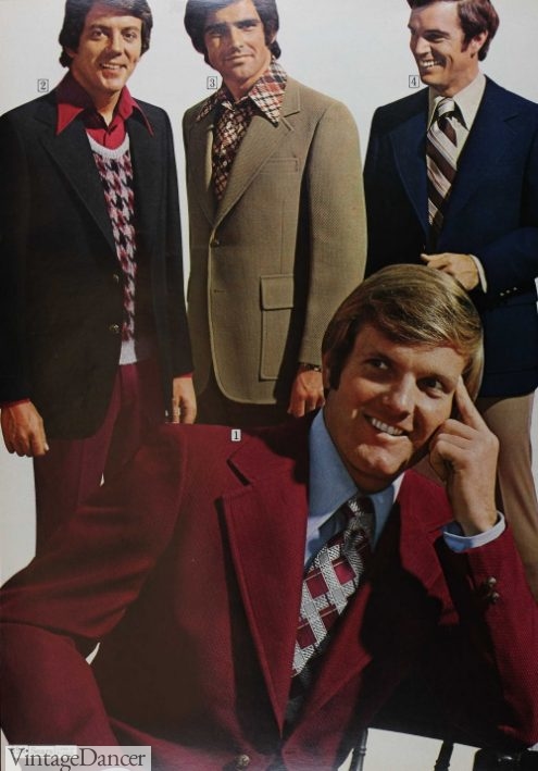 1970s Men's Suits History | Sport Coats & Tuxedos