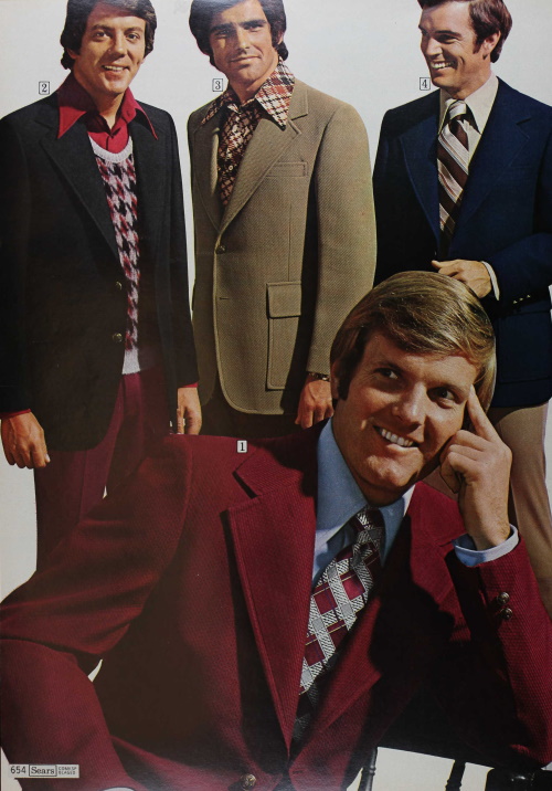 1970s Men's Suits History | Sport Coats & Tuxedos