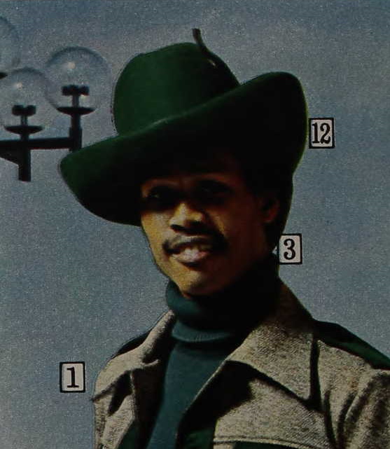1960s - 70s Style Men's Hats