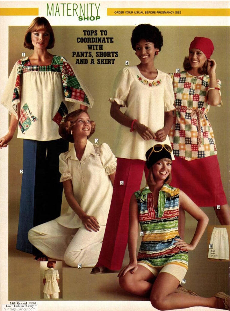 Vintage Maternity Clothes History 1920s-1960s