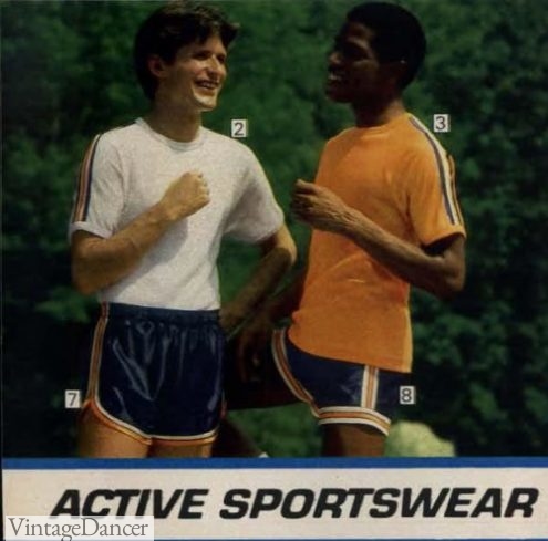 Men's Retro Workout Clothes 70s, 80s, 90s| Tracksuits, Sweatshirts