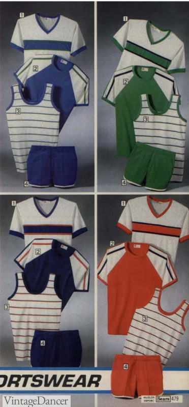 70s Workout Clothes | 80s Tracksuits, Running Shorts, Leotards