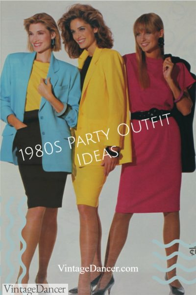 1980s Party Outfit Ideas for Girls, Guys and Couples
