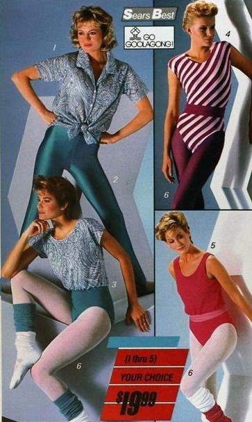 Vintage Workout Clothes - Retro Gym Clothes