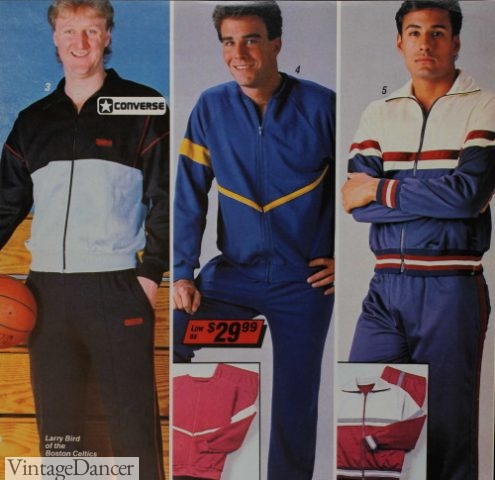 Men's Retro Workout Clothes 70s, 80s, 90s| Tracksuits, Sweatshirts