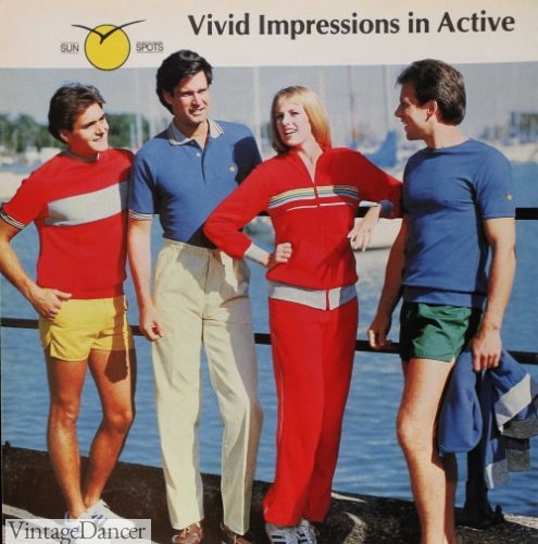 Men's Retro Workout Clothes 70s, 80s, 90s| Tracksuits, Sweatshirts
