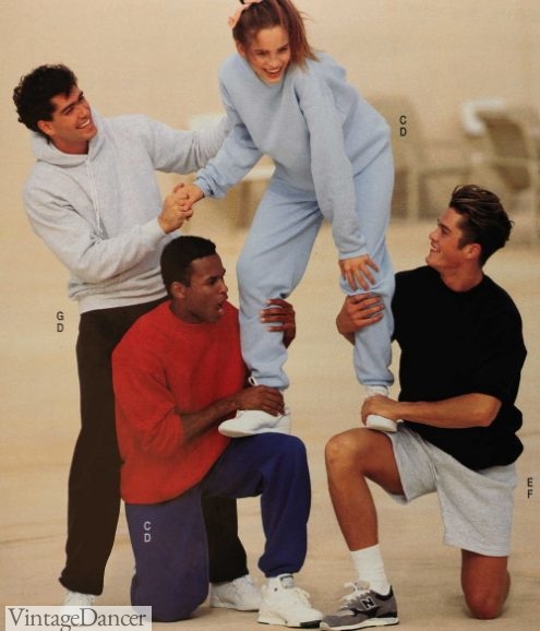 Men's Retro Workout Clothes 70s, 80s, 90s| Tracksuits, Sweatshirts