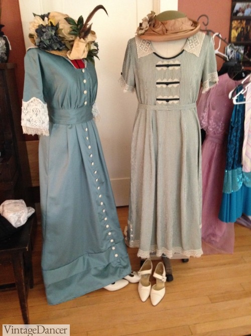 1914-1918 Costume Ideas- Civilian Dresses WWI