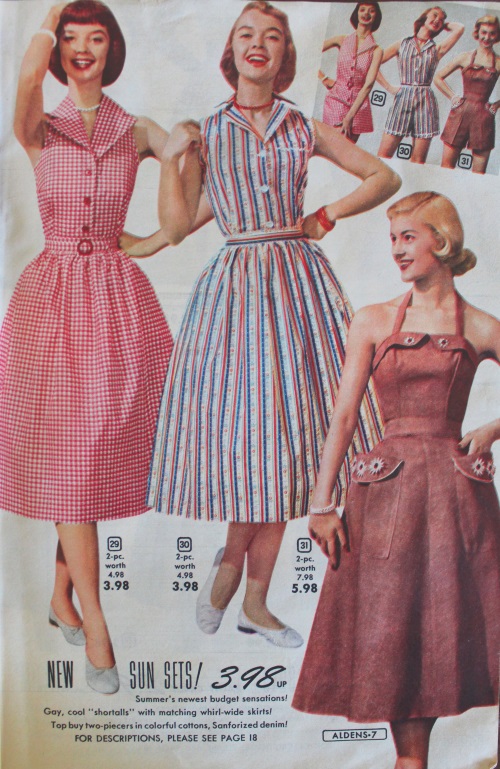 1953 Fashion, Clothing Styles