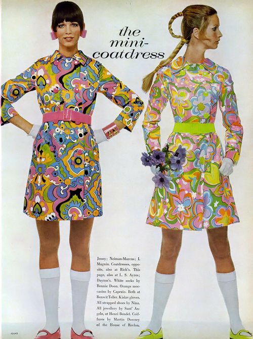 Ten 1960s Coats and Jacket Styles