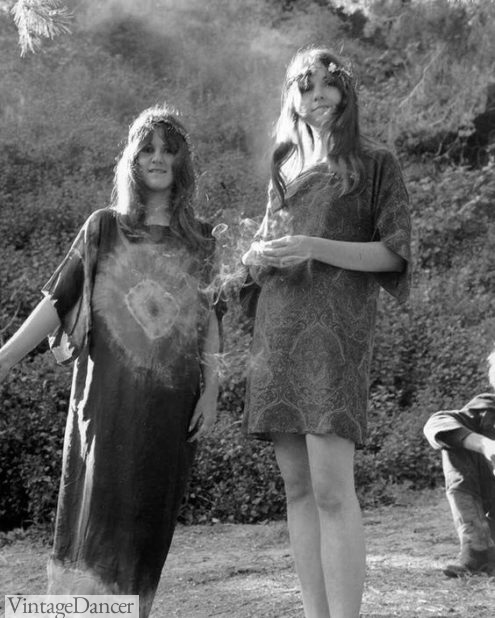 60s Fashion for Hippies - Women and Men