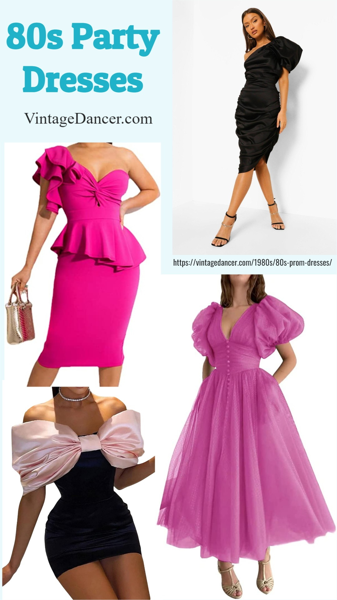 80s Prom Dresses - Party, Cocktail, Bridesmaid, Formal