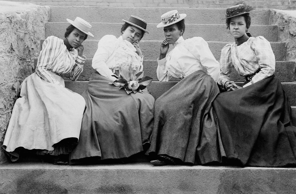 1900s -1910s Black Fashion, Edwardian African American Clothing Photos
