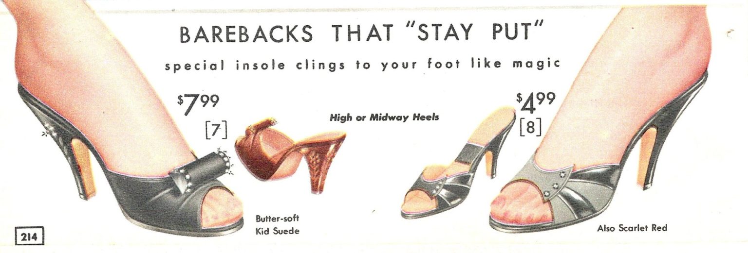 1950s Shoe Styles- History and Shopping Guide