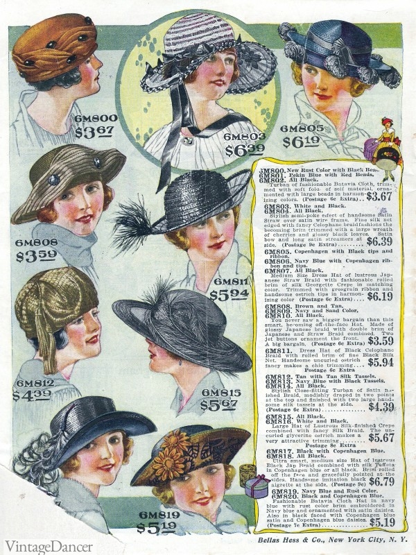 1920s Hat Styles for Women- History Beyond the Cloche Hat