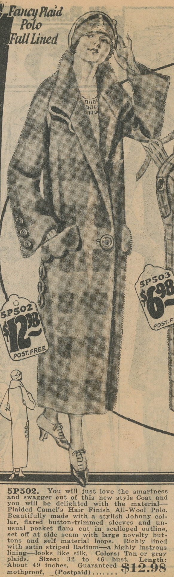 1920s Coats, Furs, Jackets and Capes History