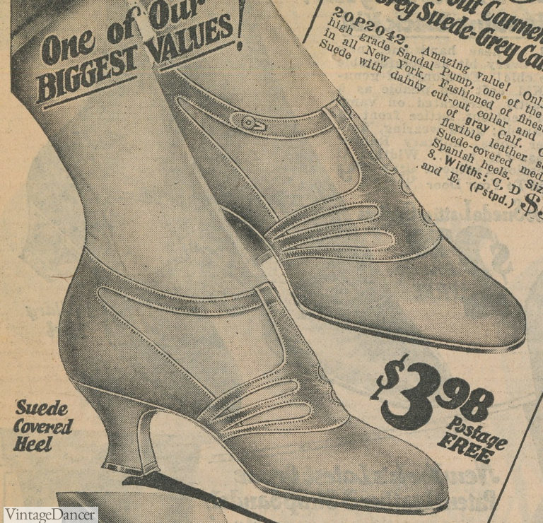 Women S 1920s Shoe Styles And History