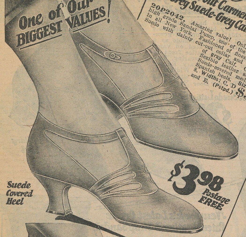 Women's 1920s Shoe Styles and History