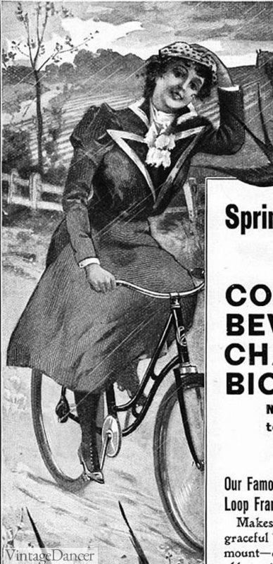 Victorian and Edwardian Bicycle Outfits History