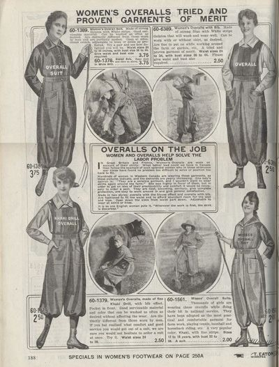 Fashion in 1918 - Women and Men During WWI