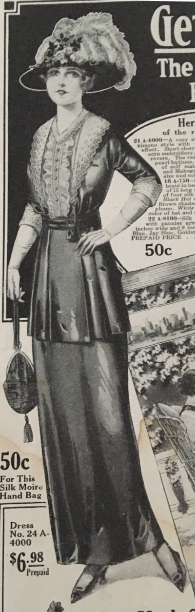 Edwardian Handbags, Purses History 1900 - 1910s