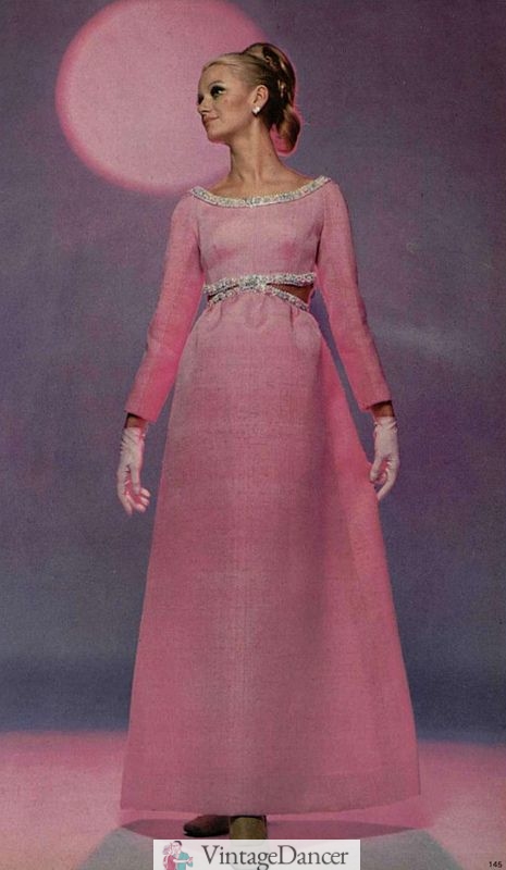 1960s Evening Dresses, Bridesmaids, Mothers Gowns