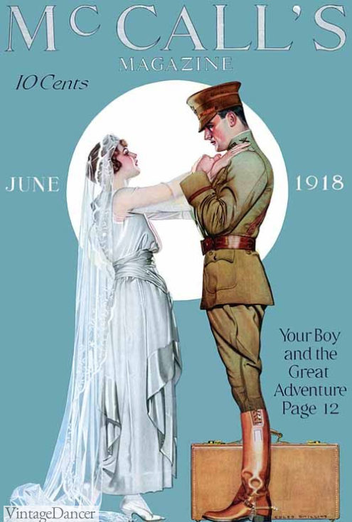 Fashion in 1918 - Women and Men During WWI