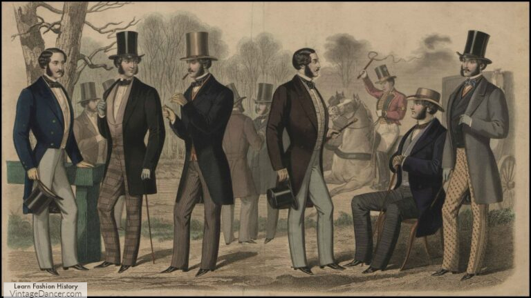 Victorian Men's Fashion History and Clothing Guide